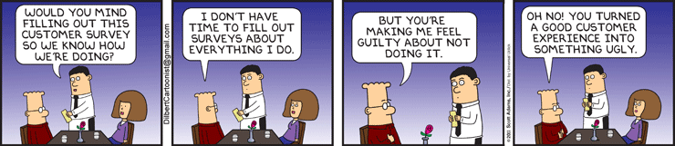 Dilbert Customer Feedback